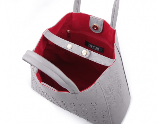 TOTE BAG SーSIZE GRAY TOTE BAG SーSIZE GRAY